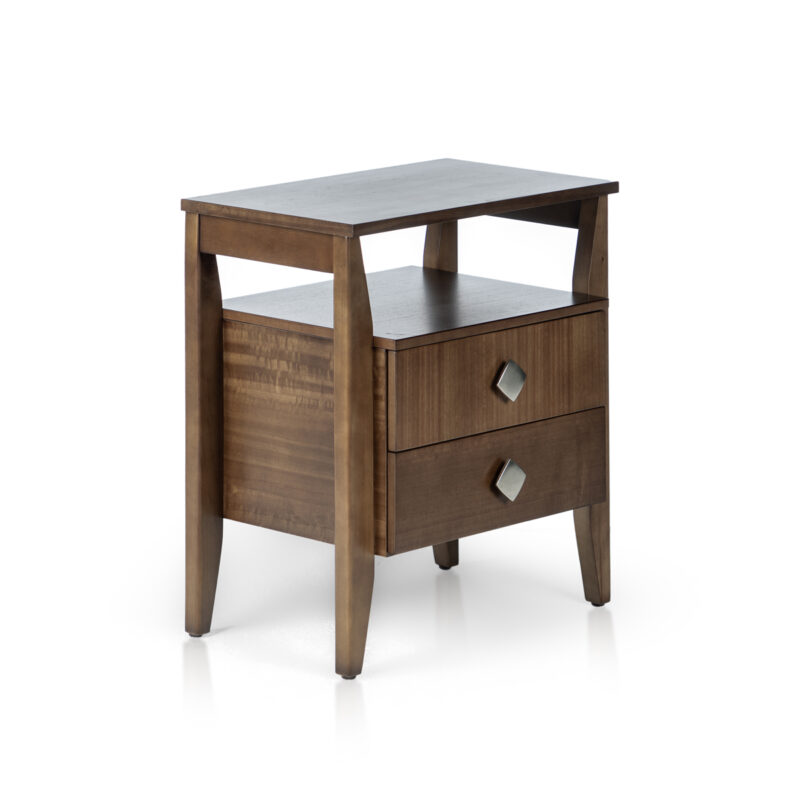 Burdeos Cama 2 Veladores Muebles Vitefama