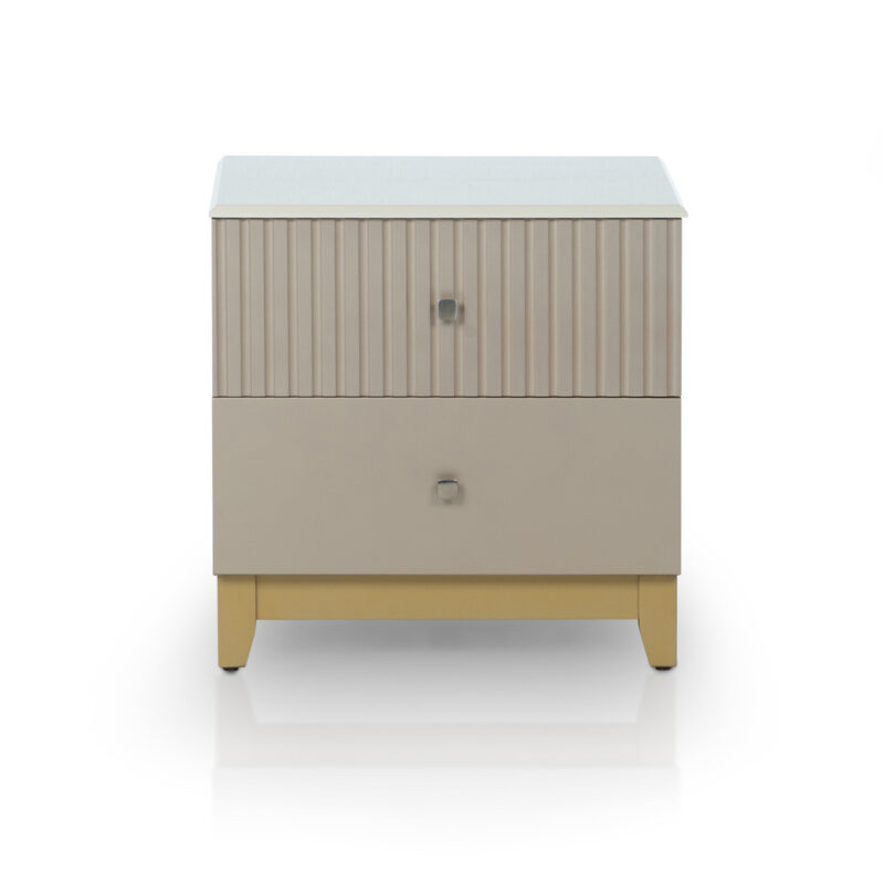 Burdeos Cama 2 Veladores Muebles Vitefama